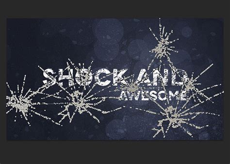 Shattered And Broken Text Effect – Photoshop Tutorial –