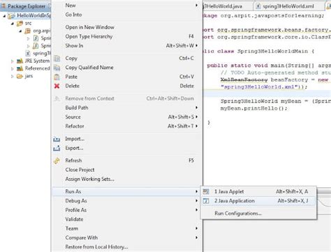 spring hello world example