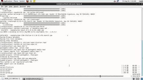 how to configure yum server in rhel 6 on vmware youtube