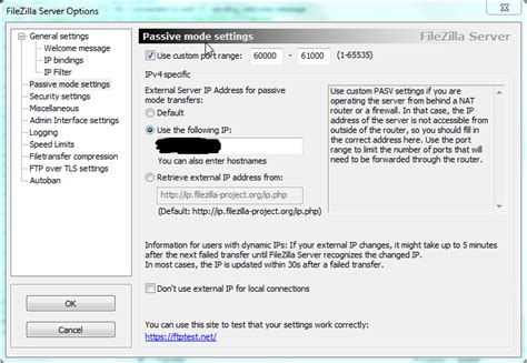 filezilla server error could not connect to server hardinstruction
