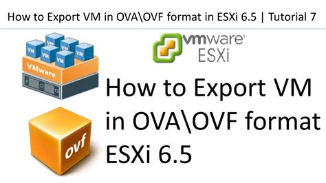 vmware esxi 5 import ova ascsenj