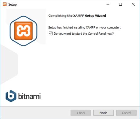 how to install and configure xampp on windows 10