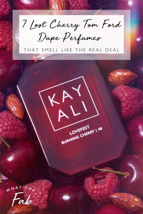 7 Incredible Lost Cherry Tom Ford Dupe Perfumes