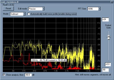 how to use remove noise with wavosaur