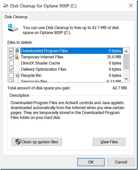windows disk cleanup glenn berry