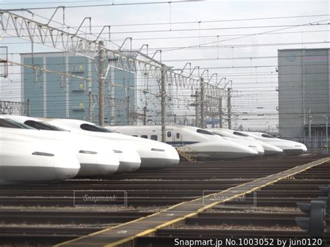 大井車両基地の新幹線の写真・画像素材[1003052] Snapmart（スナップマート）