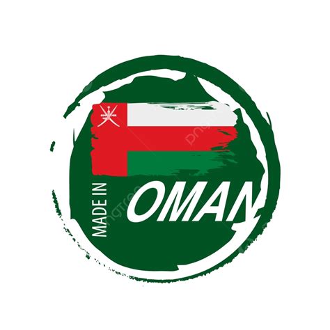 Hình ảnh Minh Họa Vector Của Cờ Oman Trên Nền Trắng Vectơ Png Lễ Kỷ