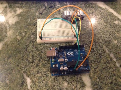 arduino distance detector with a buzzer and led s in 2020