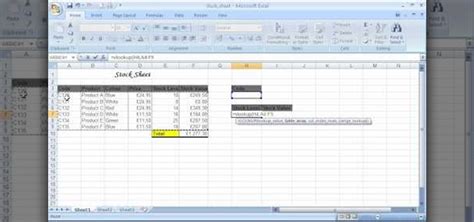 how to use the excel vlookup function in microsoft excel 2007