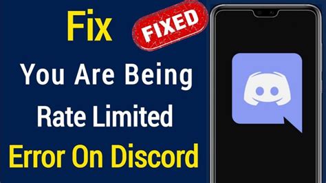 how to fix discord you are being rate limited error techicy