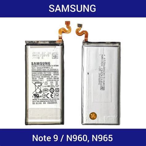 แบตมือถือ Samsung Galaxy Note 9 N960 N965 Eb Bn965abu Th