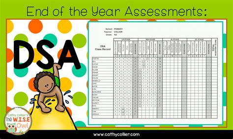 end of the year assessments dsa the w i s e owl