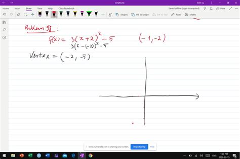 solved in exercises 98 99 find the axis of symme…