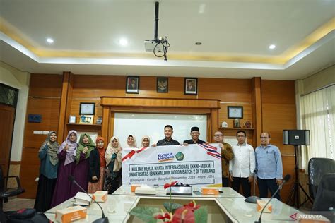 Uika Lepas 14 Mahasiswa Kkn Internasional Ke Thailand Antara News