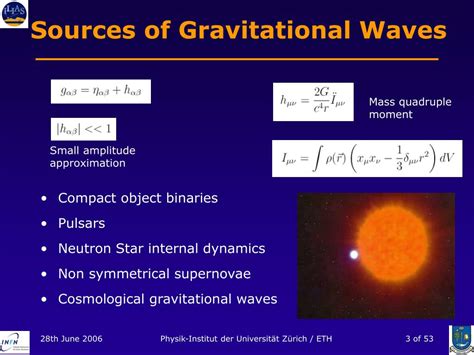 Ppt Experimental Search For Gravitational Waves Powerpoint
