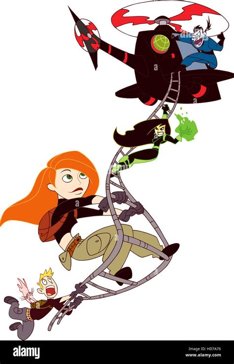 Kim Possible Ron Stoppable Rufus Kim Possible Shego Dr Drakken