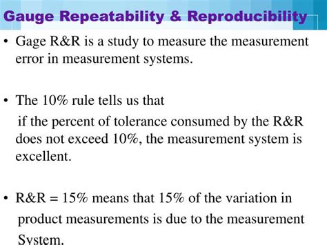 Ppt Repeatability And Reproducibility Powerpoint Presentation Id 6699381