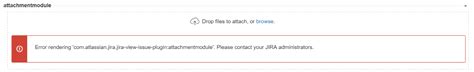 error rendering com atlassian jira jira view issue plugin