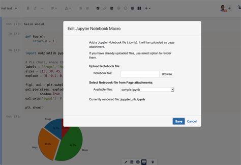 jupyter notebook viewer for confluence atlassian marketplace