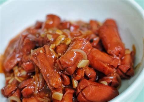 Resep Sosis Asam Manis