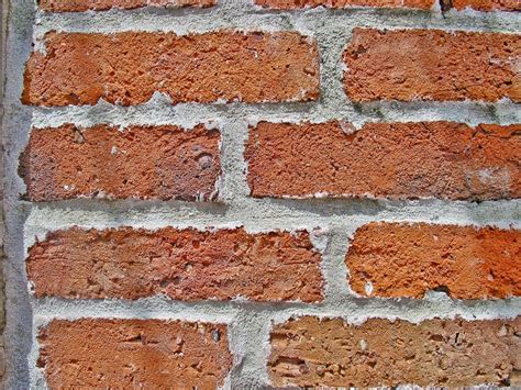 Gambar Tekstur Lantai Merah Tanah Bahan Beton Dinding Bata