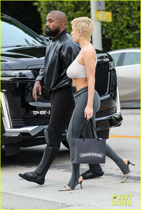 Kanye West And Wife Bianca Censori Wear Athleisure Outfits For Dinner