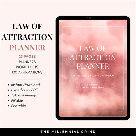 Law Of Attraction Planner Law Of Attraction Journal Etsy Schweiz