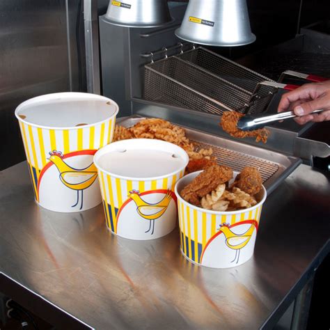 Supply Disposable Paper Food Bucket For Fried Chicken Wholesale Factory