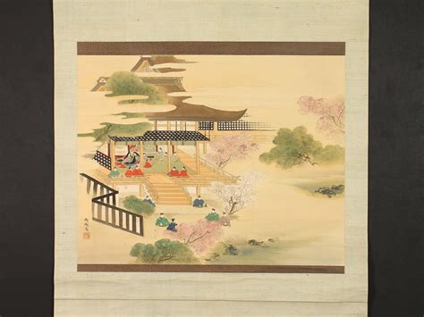 【やや傷や汚れあり】【模写】【伝来】ek3913〈湖城〉大幅 春景宮中行事図の落札情報詳細 ヤフオク落札価格検索 オークフリー