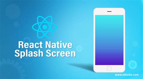 create simple splash screen in react native android ios app tutorial