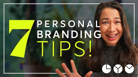 7 Simple Steps To Create Your Personal Brand Youtube