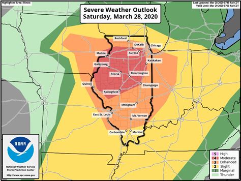 Severe Thunderstorm Outbreak And Tornadoes Predicted For Midwest The