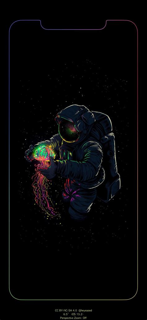 Made An Edge Illuminating Wallpaper Only Fits Iphone 11 Pro Max