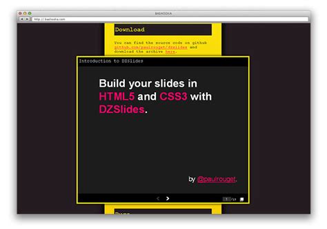 10 best html css based presentation slides web and graphic