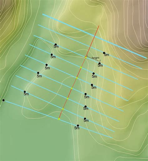 arcgis desktop extracting specified elevation value from mid point of