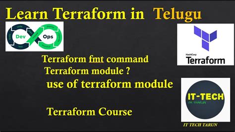 uses of modules in terraform terraform fmt command ittechtarun