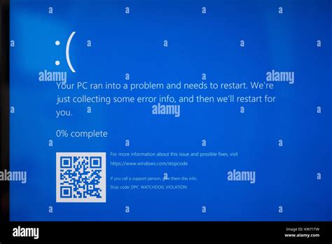 a laptop screen showing your pc ran into a problem and needs to