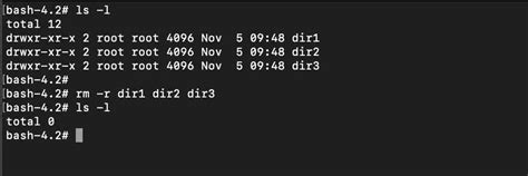 linux remove or delete files and directories using terminal commands