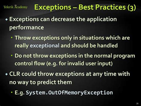 ppt exception handling powerpoint presentation free download id