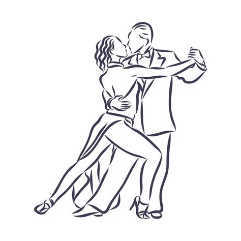 Dibujo Vectorial De Tango 8686118 Vector En Vecteezy