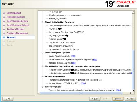 oracle 19c database upgrade of sap system sap blogs