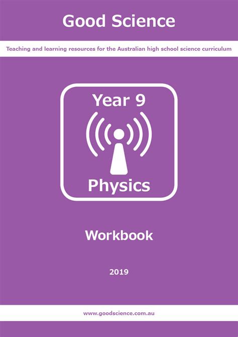 year 9 physics pdf workbook good science