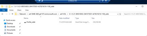 fslogix profile containers netapp windows virtual desktop azure