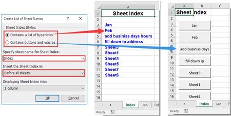 how to create a table of contents for all spreadsheets tab name with