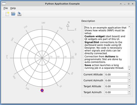 python application example tutorial documentation