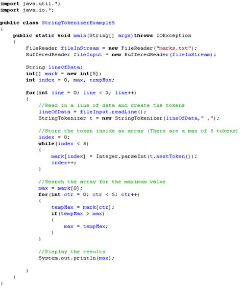 ib computer science advanced data parsing in java a1 stem education