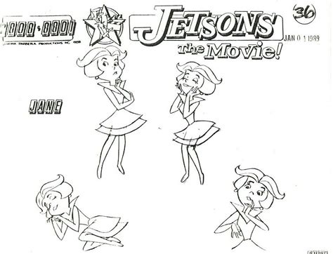 Jane Model Sheet2 The Jetsons Photo 43095816 Fanpop