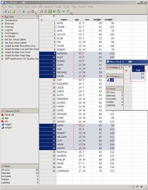 solved how can select data based on the value of another data table