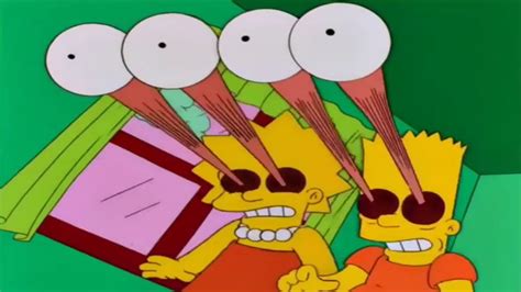 The Simpsons Bart And Lisa Simpson Into The Itchy And Scratchy Show Tv