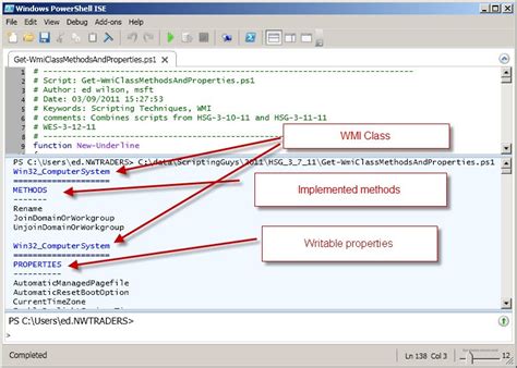 explore wmi methods and properties via powershell script scripting blog